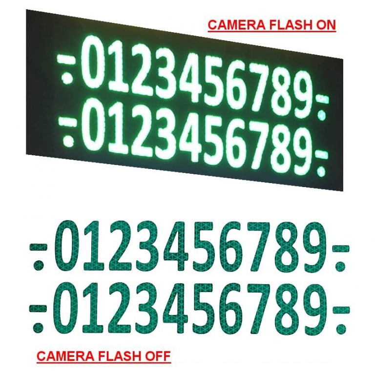 Reflective Number Decals | CustomTaylor33