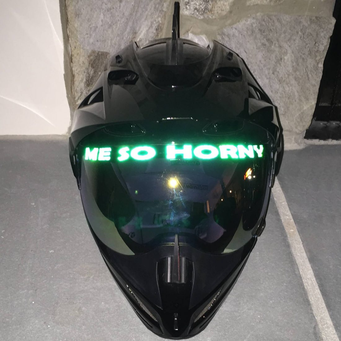 Reflective Visor Decals - Many Different Styles and Colors ...